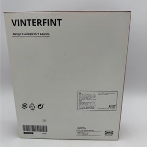 IKEA | Accents | Ikea Vinterfint Christmas Village Decoration Set Of 8 ...